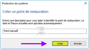 Créer un point de restauration - Windows 10 | Windows 11 - Windows 10 ...